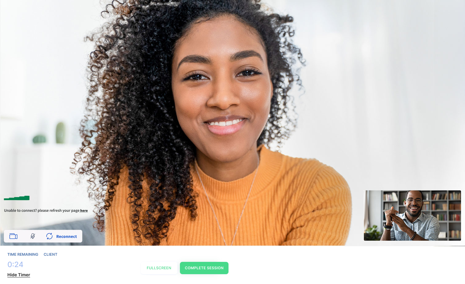 Session screen overview – GreenShield Health Practitioner Portal ...